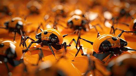 swarm robotics cooperative behavior of multiple robots solid color
