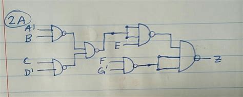 solved a convert the following multi level logic network