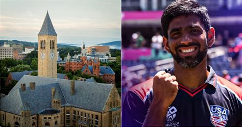 usa cricketer saurabh netravalkar s world class educational qualifications