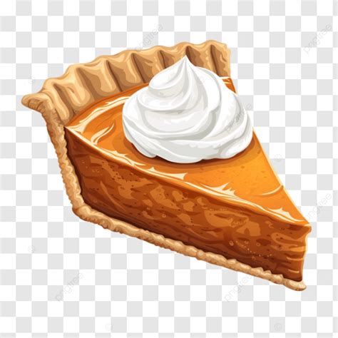 아름다운 호박 파이 휴일 디저트 식욕을 돋우는 음식 프레젠테이션 Png 일러스트 및 이미지 에 대한 무료 다운로드 Pngtree