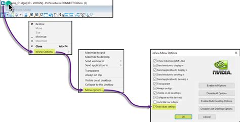 prostructures activate individual application settings for