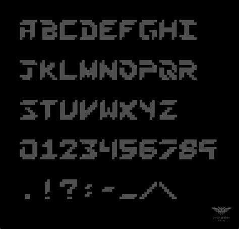 Canyon Racer Pixel Fonts Canyon Racer Pixel Fonts By Bbbbbr