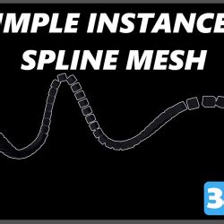 Simple Instanced Spline Mesh 5 3 From PLUGIN UNREAL Models Free Download