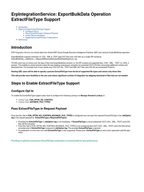 exportbulkdata extractfiletype pdf comma separated values xml