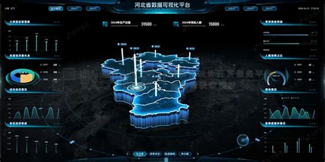 河北省数据可视化大屏threejs源码 花瓣网