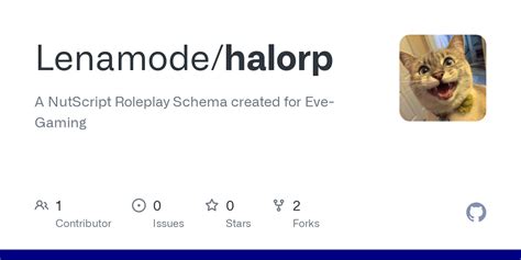 github lenamode halorp a nutscript roleplay schema created for eve