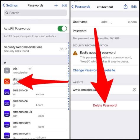 How To Delete Saved Passwords On Safari Web Browser