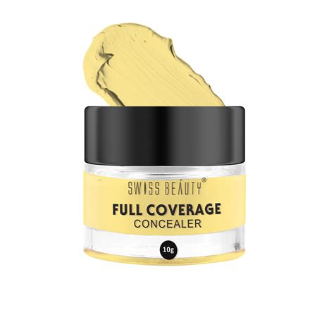Swiss Beauty Full Coverage Concealer Yellow Corrector 10 G