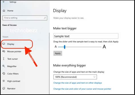 How To Make Text Bigger In Windows 10 Technobezz