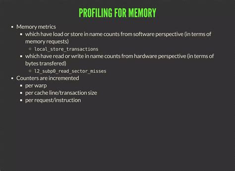 Code Gpu With Cuda Identifying Performance Limiters Ppt