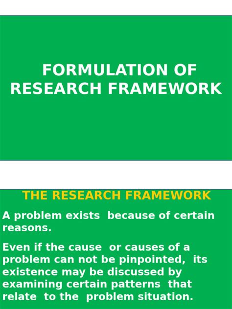 04 Research Framework Pdf Attitude Psychology Theory