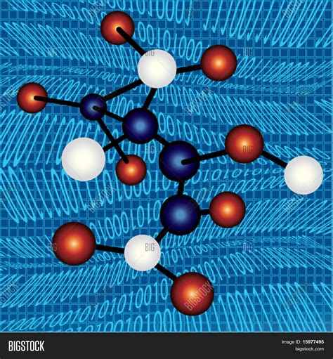 molecules over binary vector and photo free trial bigstock