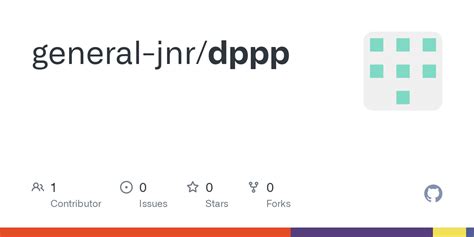GitHub General Jnr Dppp