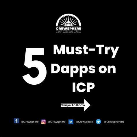 Icp Hub India Crewsphere On Linkedin Icphubs Icp Dapps Daos Blockchain Web3