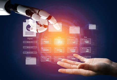 Ai Assisted Task Management And Workflow Automation Vouch Stock Image