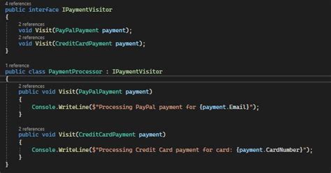 Dotnet Csharp Designpatterns Repositorypattern Visitorpattern