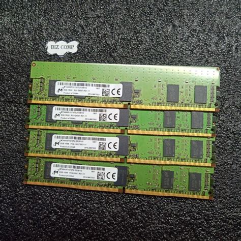 Jual Ram Server Micron 8gb 1rx8 Pc4 2400t Rd1 11 Memory Server 8gb Ddr4 Jakarta Barat Biz