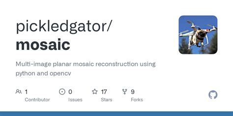 GitHub Pickledgator Mosaic Multi Image Planar Mosaic Reconstruction Using Python And Opencv