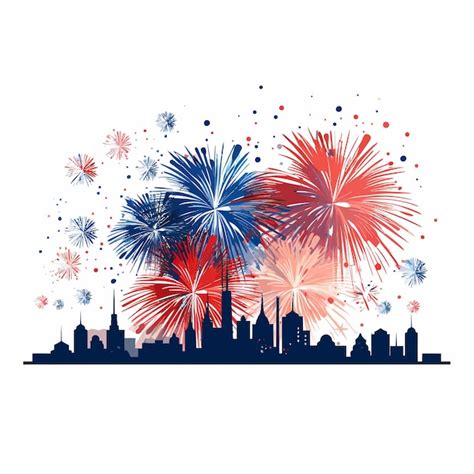 Premium Vector Fireworkflatillustrationvector