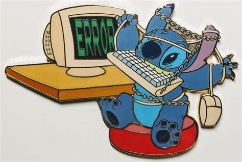 36882 Computer Error Stitch Stitch Disney Auctions Disney Pin