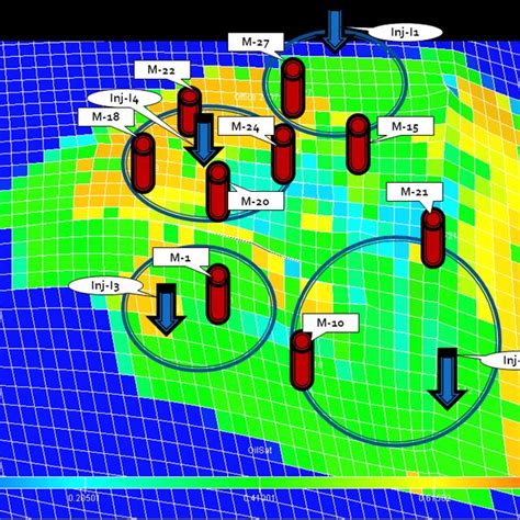Well Injection And Production Location And Pattern Download Scientific Diagram