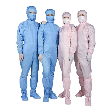 Esd Two Pieces In One Anti Static Jumpsuit Clothing Garment For