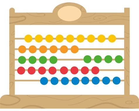 Wooden Abacus Illustration 54837206 Png
