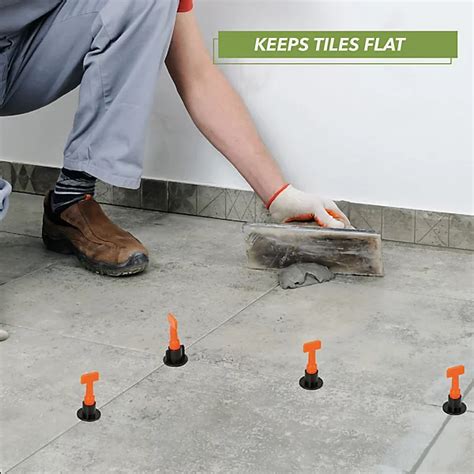 Blostm Reusable Tile Leveling System Kit