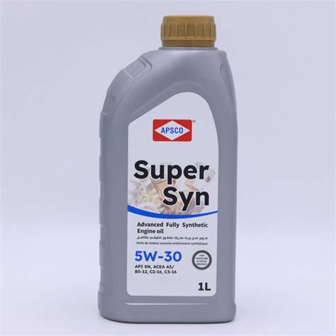 Масло моторное APSCO 5W-30 Синтетическое - купить в интернет-магазине ...