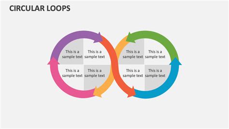 Circular Loops Template For PowerPoint And Google Slides PPT Slides