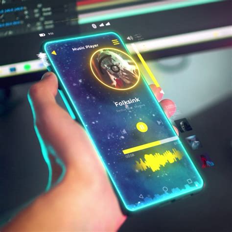Augmented Reality Mobile App Ui Concept Behance
