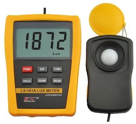 Digital Lux Meter Model Name Number Lx 101a Rs 1600 Meter B S K Technologies ID 6664905873