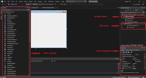 Form Controls In Windows Form Controls In