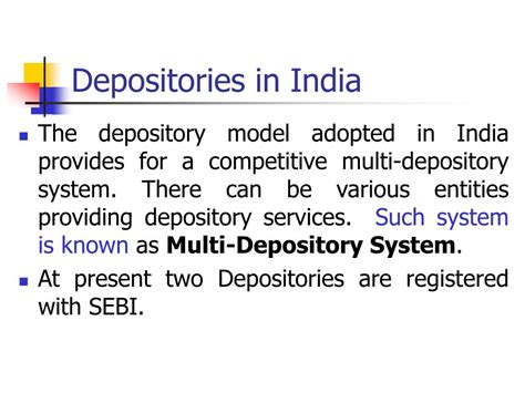 Ppt Depository System Powerpoint Presentation Free Download Id 533776