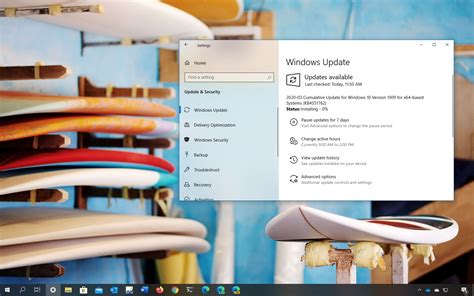 Windows 10 Update Kb4551762 Releases For Version 1909 And 1903 Pureinfotech