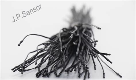 China Customized Mfe Temperature Sensor Epoxy Bead Ntc Thermistor Rohs Standard Suppliers