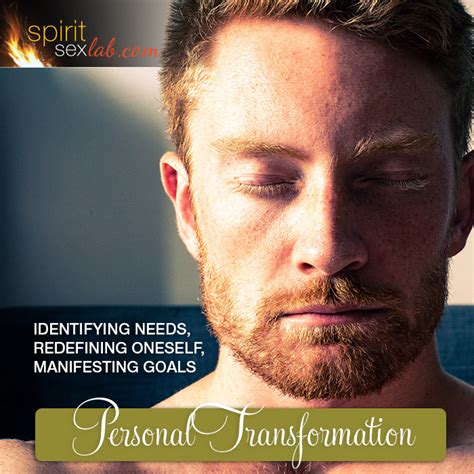 Identifying Needs Redefining Oneself