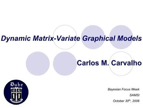 Dynamic Matrix Variate Graphical Models Samsi