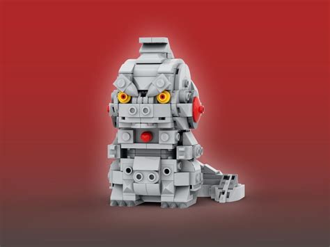 Lego Moc Mechagodzilla Brickheadz Lego Moc Godzilla Minus One By
