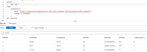 Wrong Datetime Format From Parquet With External Table On Synapse Serverless Microsoft Qanda