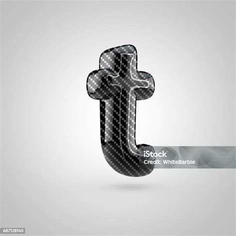 블랙 카본 T 소문자 흰색 배경에 고립 0명에 대한 스톡 벡터 아트 및 기타 이미지 0명 3차원 형태 가벼운 Istock