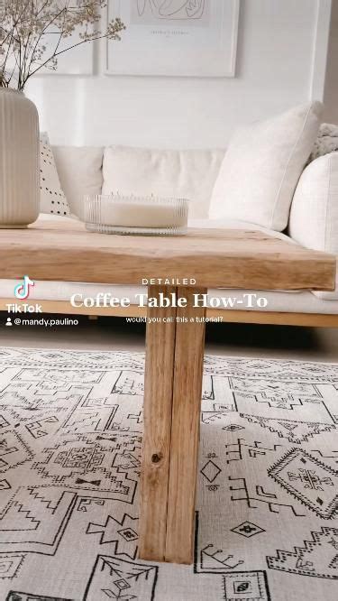 Diy Rustic Coffee Table Artofit