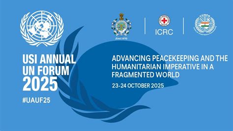 Event Advancing Peacekeeping And Humanitarian Imperative In A