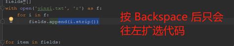 Pycharm选中代码无法Backspace直接删除 ZhuGaochao 博客园