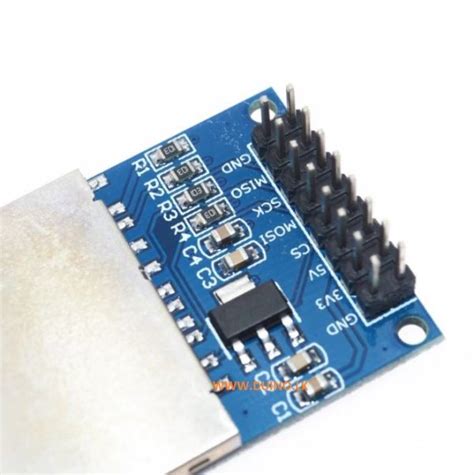 sd card module slot socket reader duinolk the biggest arduino