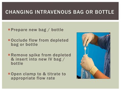 Intravenous Fluids And Drug Calculations PPT