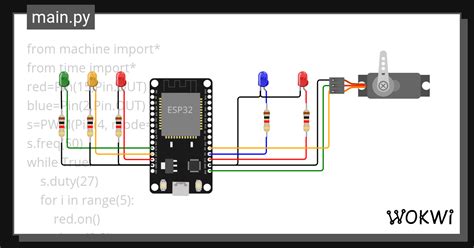 Micropython Blink Esp32 Copy Wokwi Esp32 Stm32 Arduino Simulator