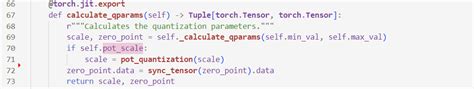 BUG Of POT Quantization Observer Issue ModelTC MQBench GitHub