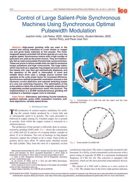 pdf control of large salient pole synchronous machines using