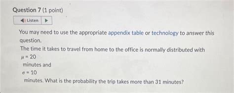 solved you may need to use the appropriate appendix table or